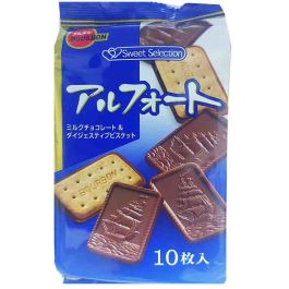 Bourbon Alfort Chocolate Biscuit 101G